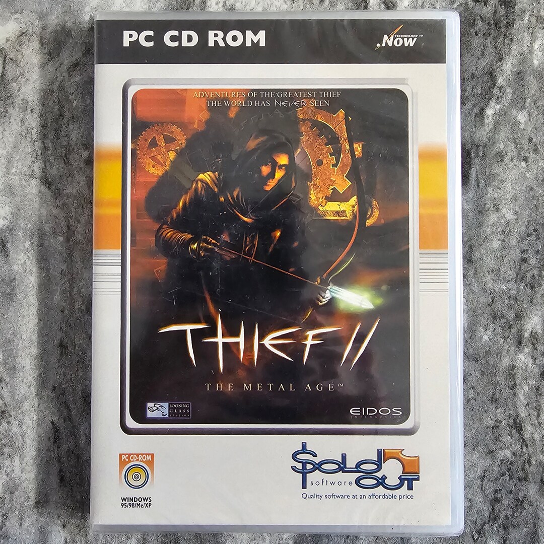 Thief II the Middle Age Pc Game - 2002 - Sold Out Eidos CD-ROM - Sealed ...