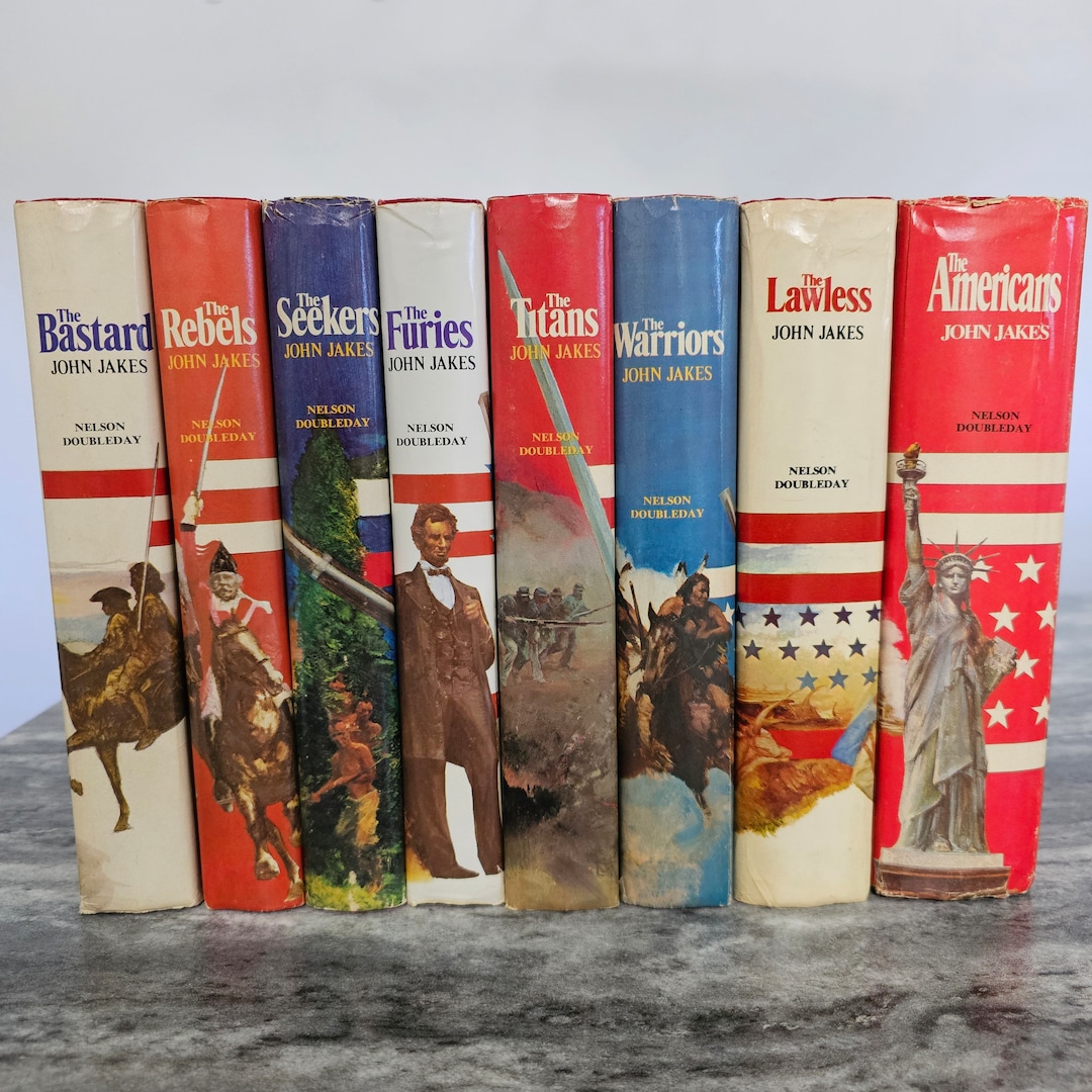 The Kent Family Chronicles Series by John Jakes 8 Books HC DJ BCE - Etsy