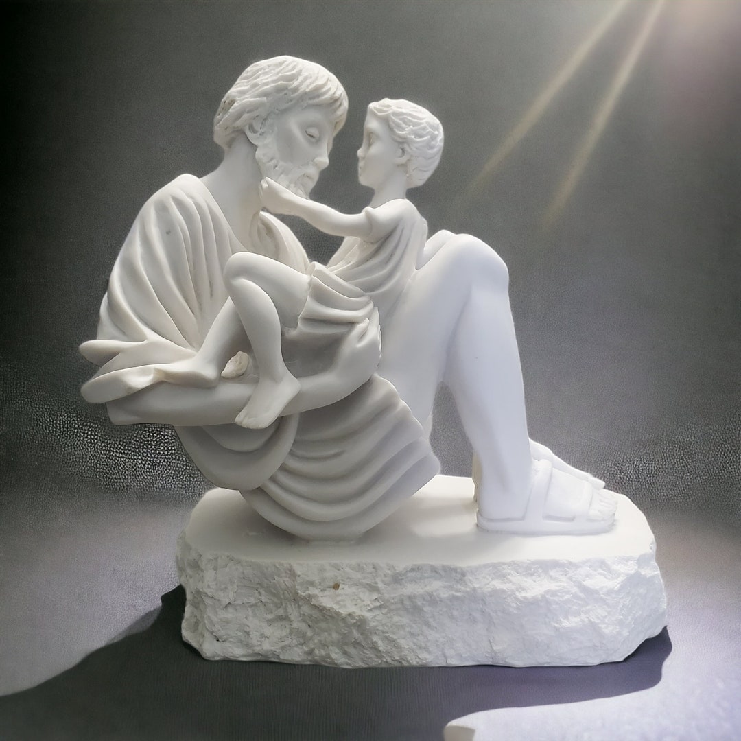 Timothy P. Schmalz Sculpture "father" 1999 Holy Family 7.25"h ...