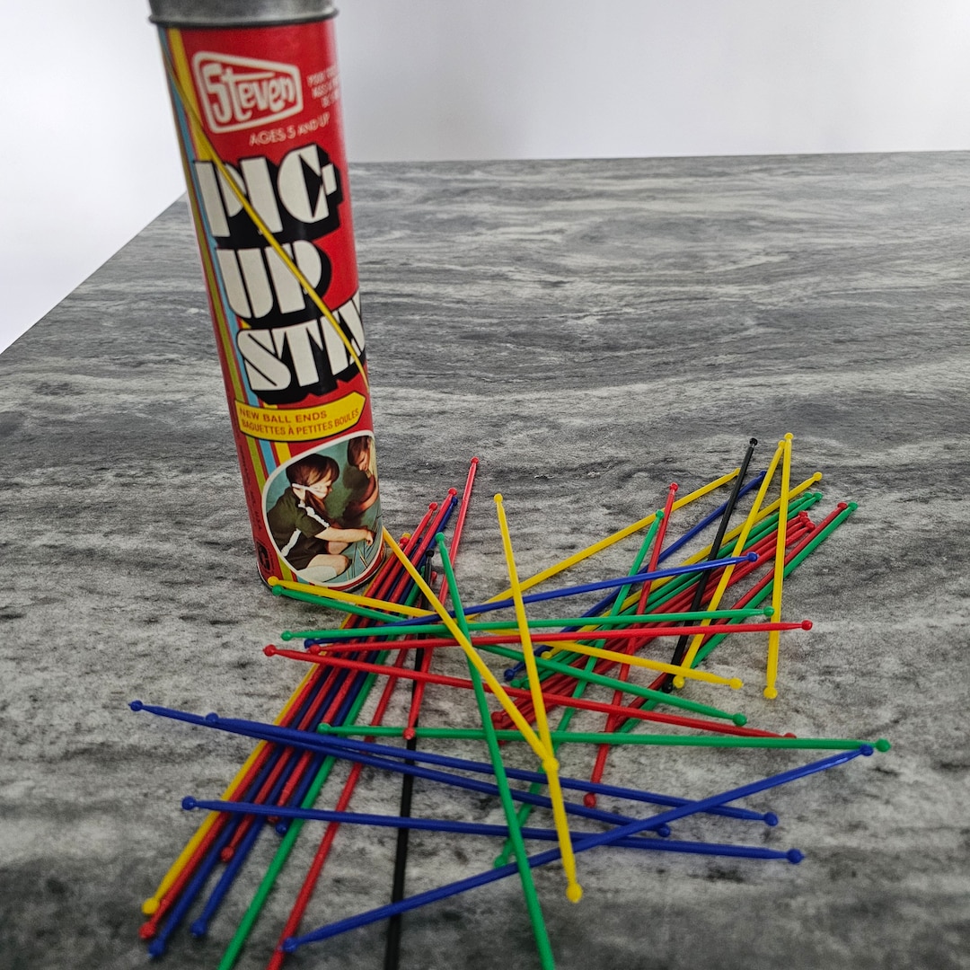 Vtg 1978 Pic up Stix Pickup Sticks Steven Manufacturing Co USA 40 ...