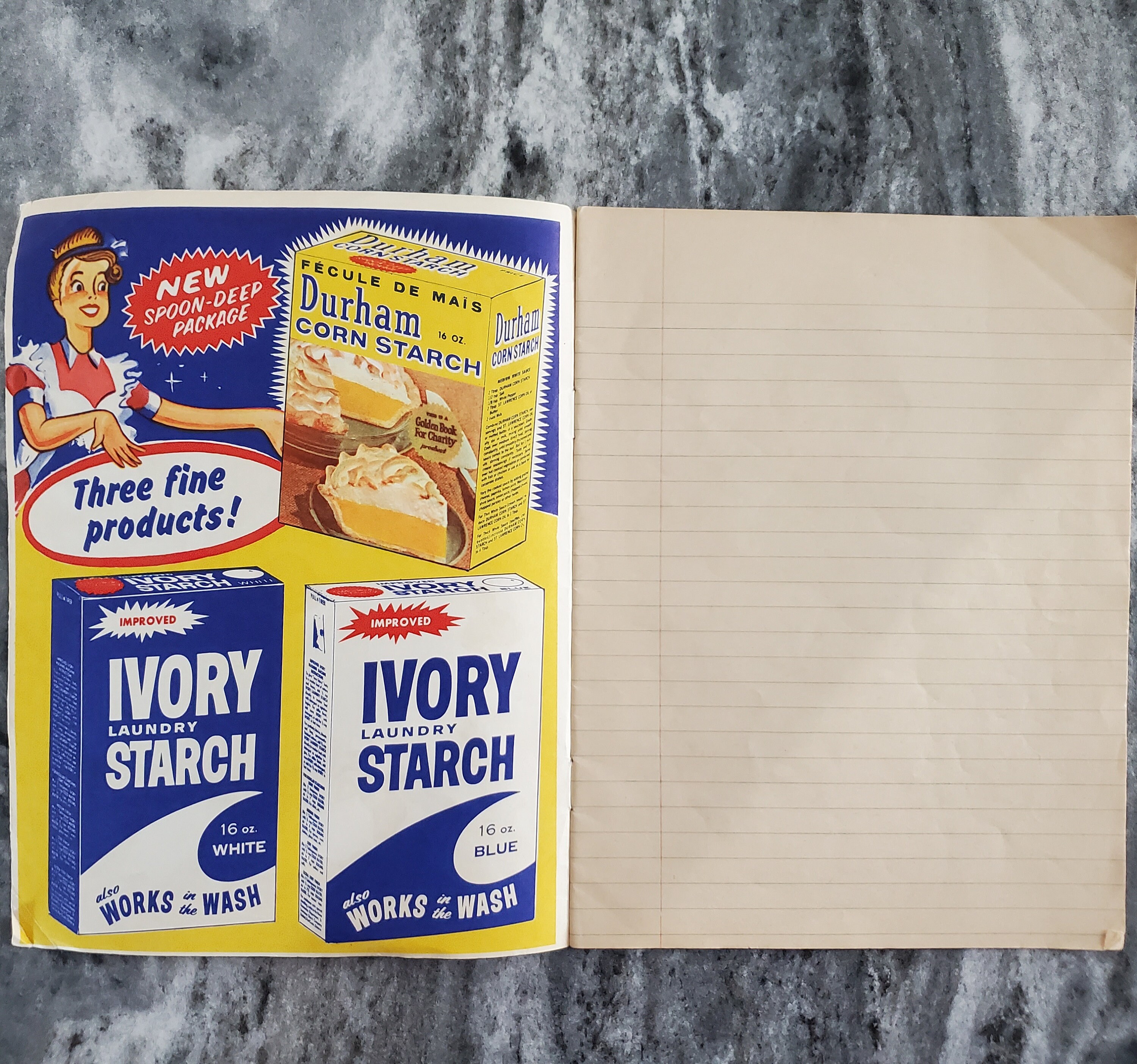 1950s Bee Hive Golden Corn Syrup Scribbler Notebook - Etsy