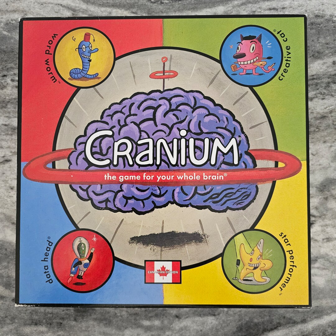 Cranium Board Game Canadian Editon Award Winning Game 2001 READ - Etsy