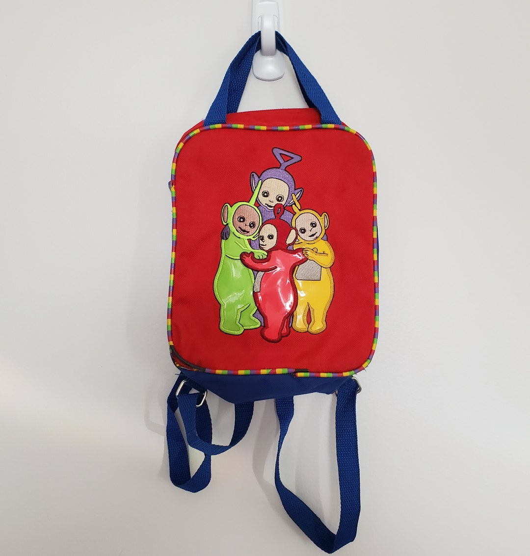 1999 Teletubbies Backpack - 90s Ragdoll Teletubbies 9" X 7" Mini ...