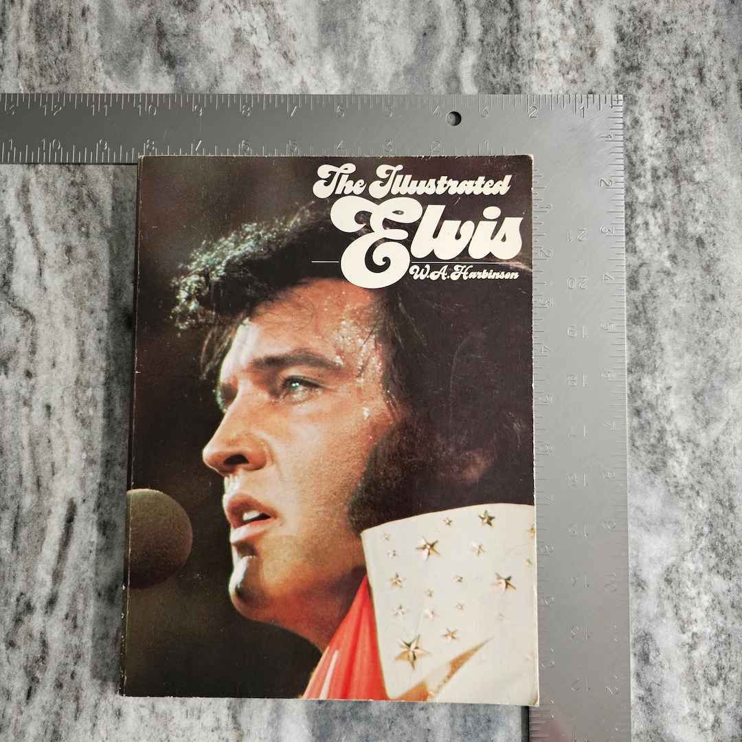 Vintage the Illustrated Elvis Presley W.a.harbinson PB Book 1st Edition ...