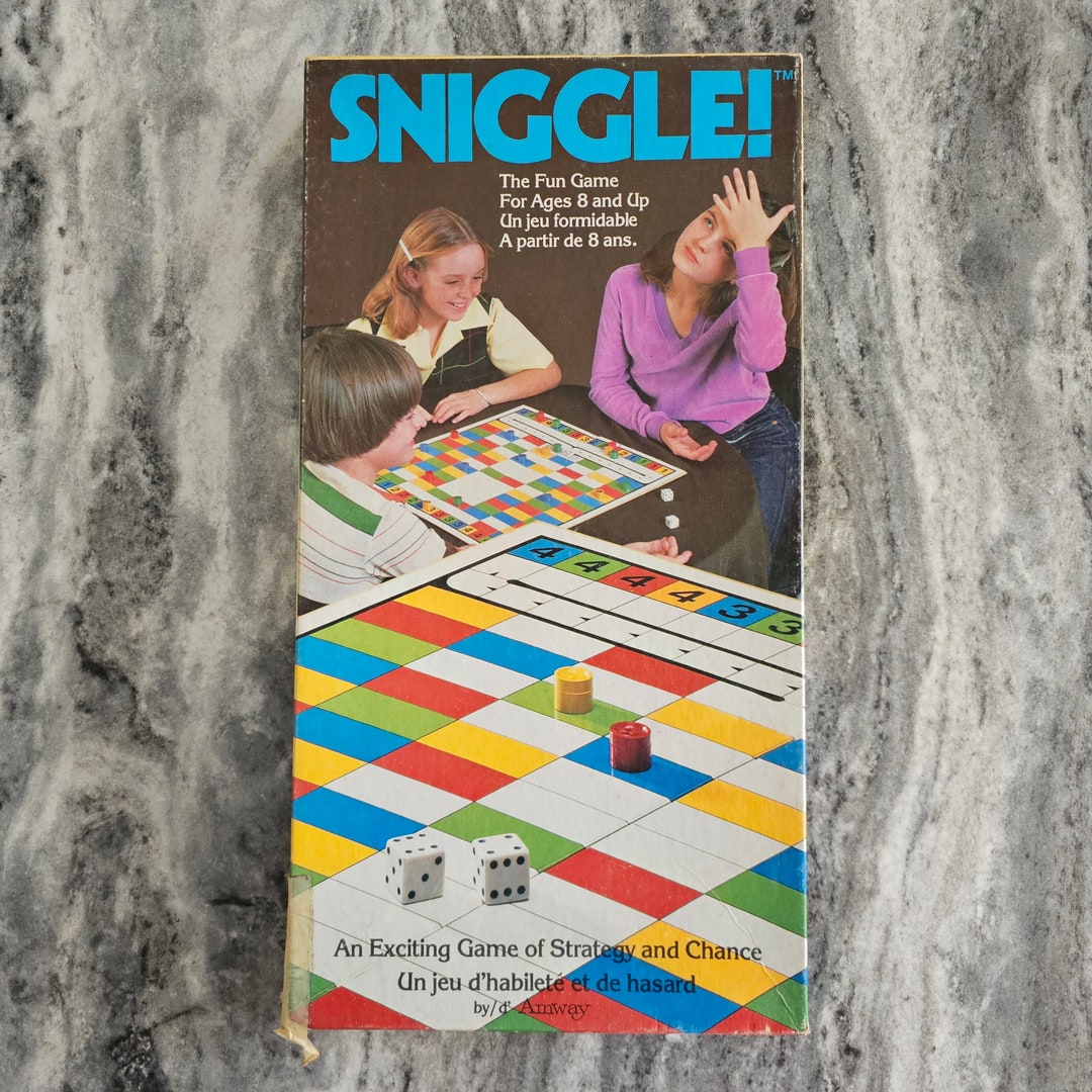 Sniggle by Amway Board Game of Strategy and Chance 1980 Complete HTF - Etsy