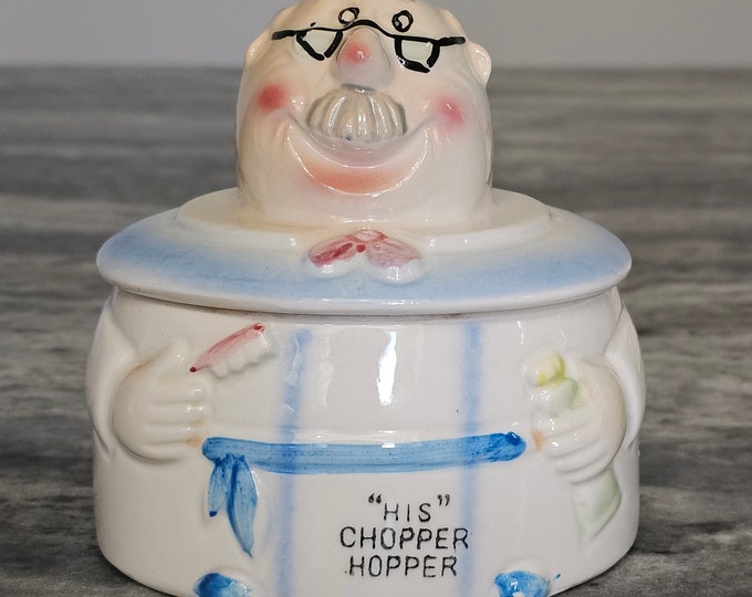Vintage Porcelain Grandpa His Chopper Hopper Dentures False Teeth ...