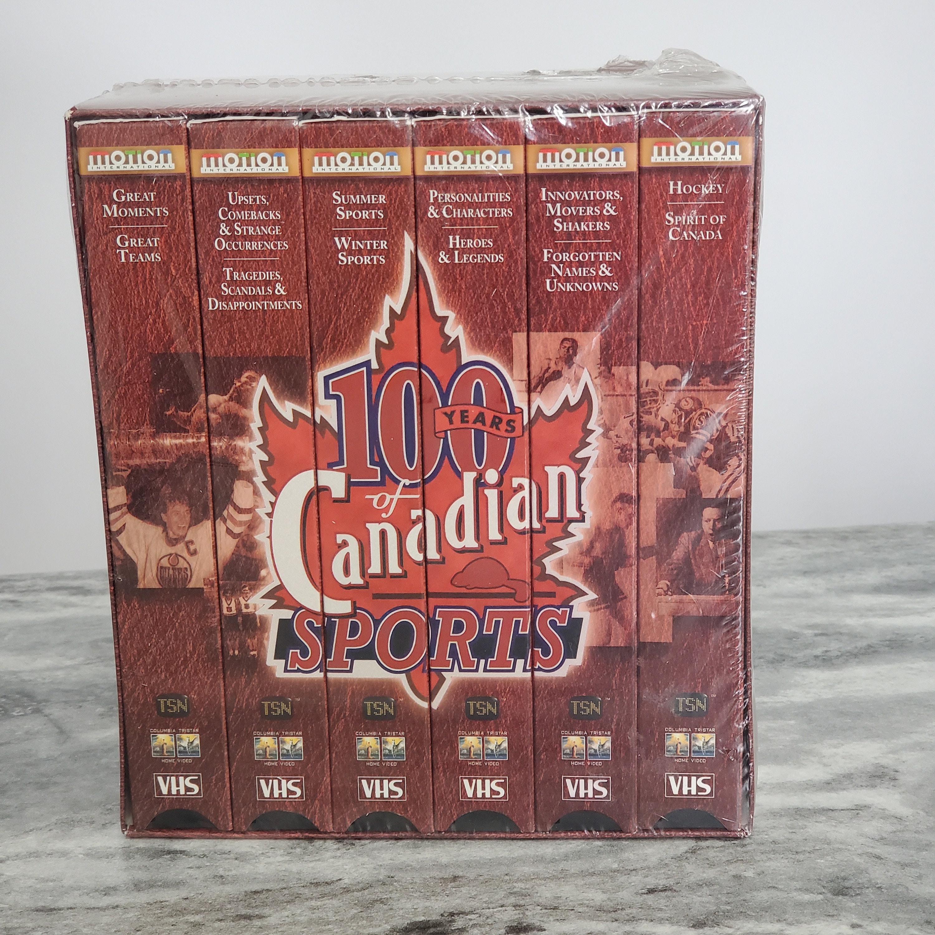 100 Years of Canadian Sports VHS Box Set Wayne Gretzky Kurt - Etsy Canada