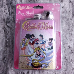 SAILOR MOON Flask 8oz Stainless Steel Flask Funnel Included Just Funky ...