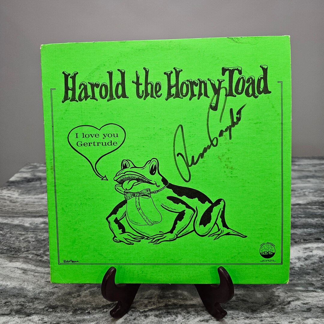 Ronnie Prophet HAROLD the Horny Toad Vinyl LP Country Comedy ...