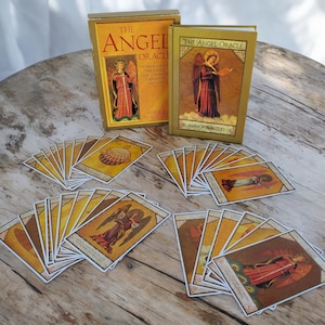 The Angel Oracle Tarot HC Guidebook and 36 Angel Cards 1st Edition 1995 ...