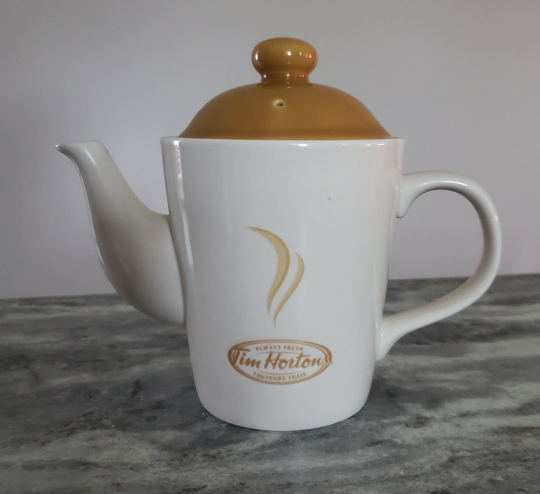 Tim Hortons Teapot With Lid - Always Fresh - Etsy