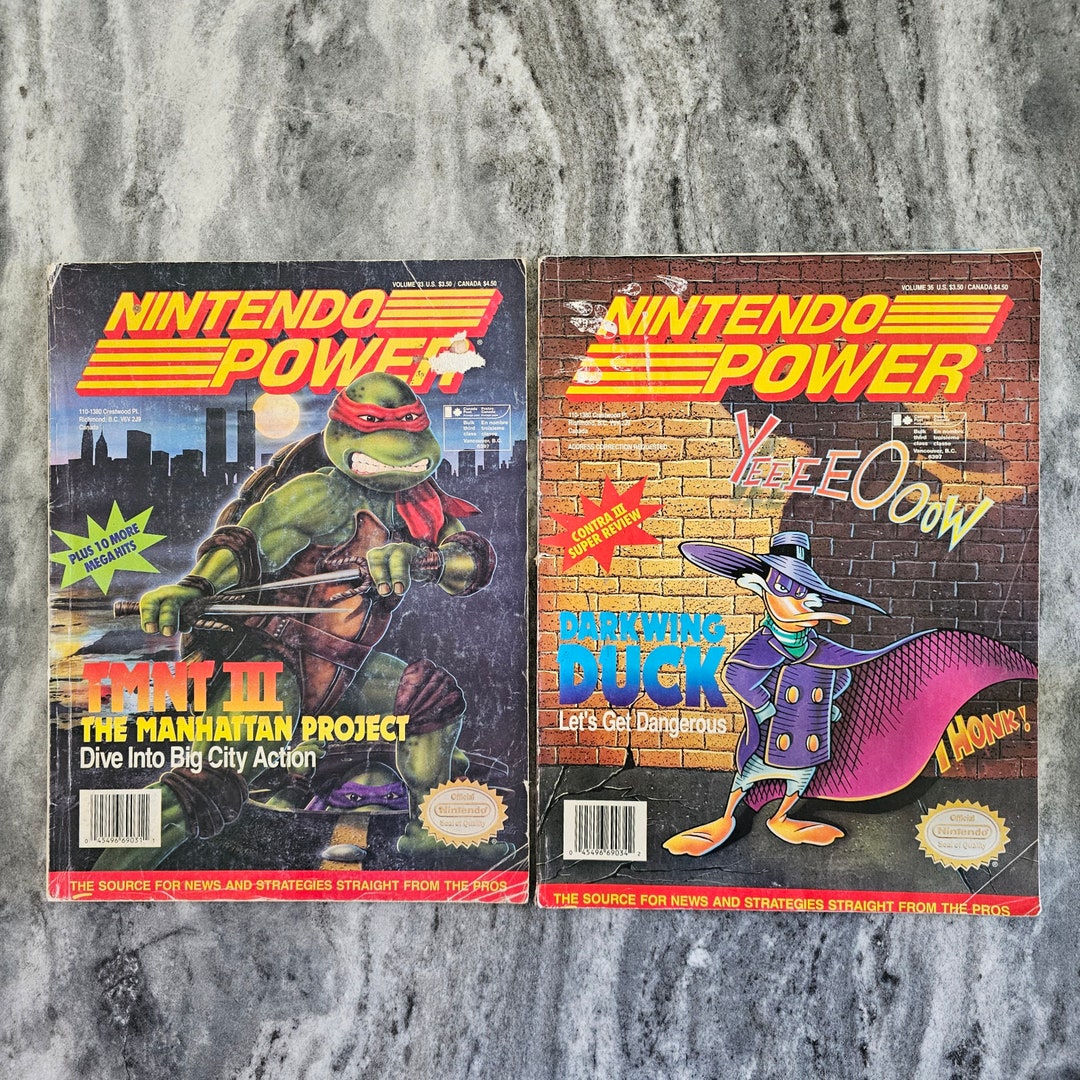Nintendo Power Magazine Volume 33 & 36 Lot of 2 Magazines - No Posters ...