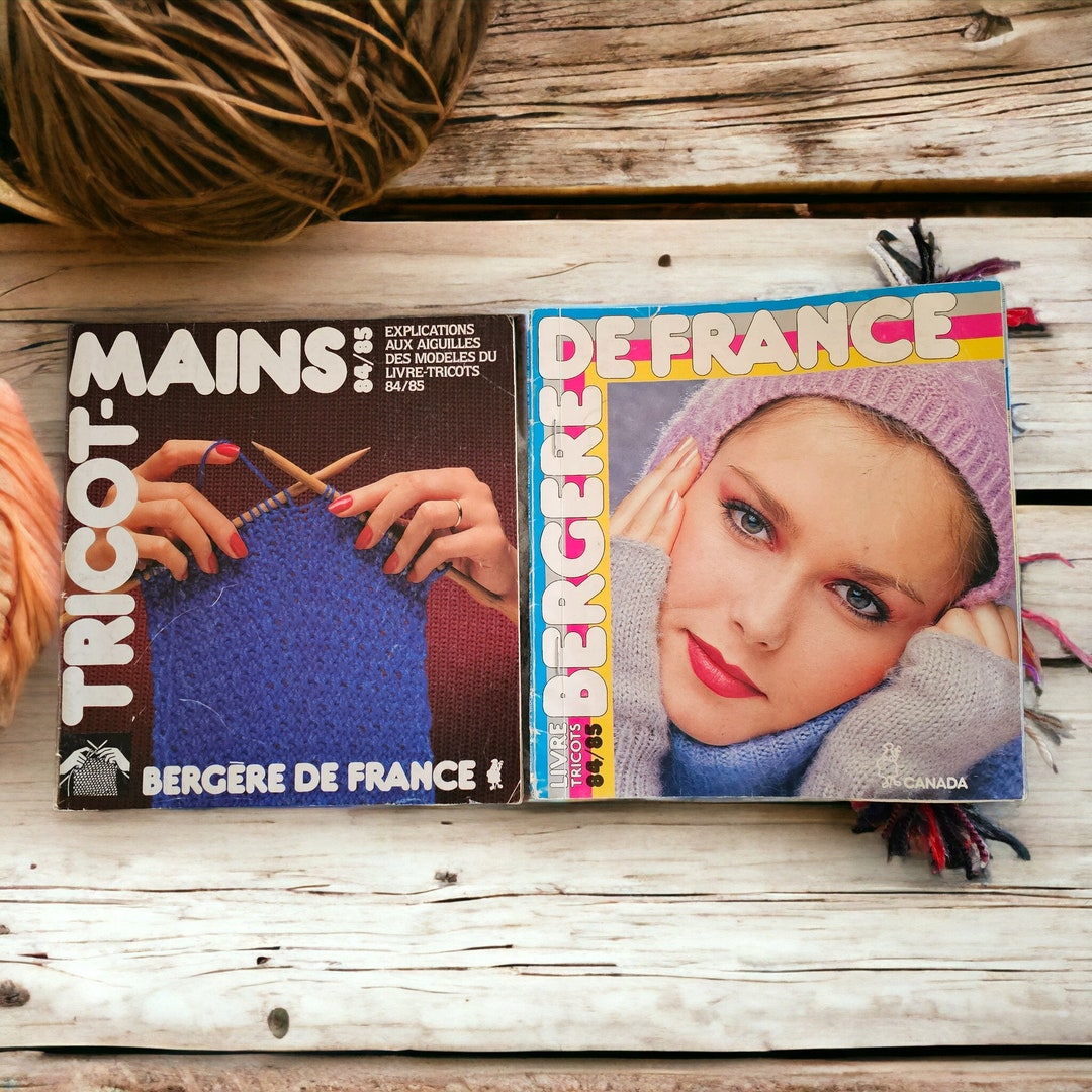 Bergère De France Livre Tricot Et Explications 84/85 Knitting French ...