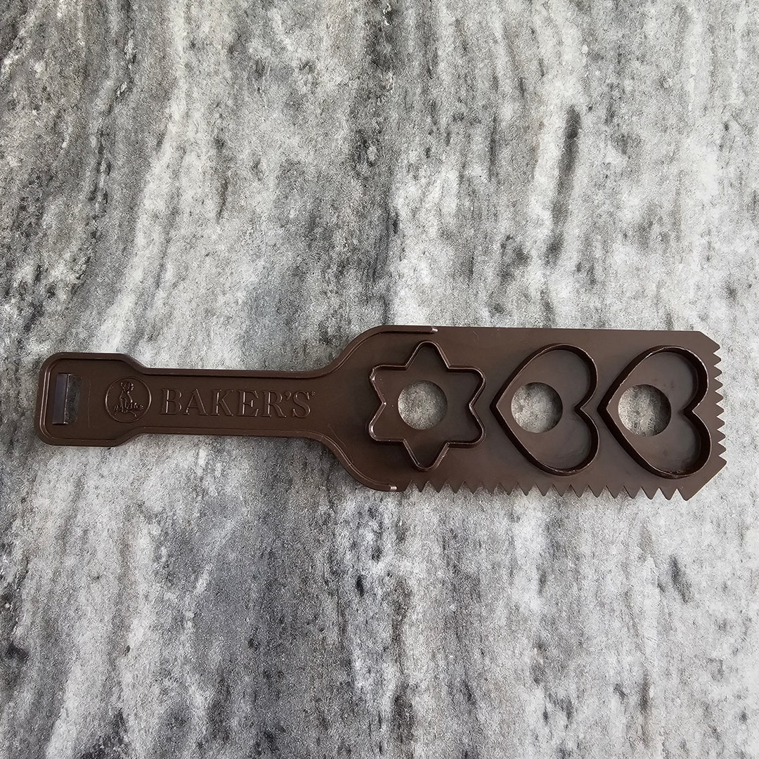 Vintage Baker's Chocolate Cookie Cutter Promo Kitchen Baking Utensil ...