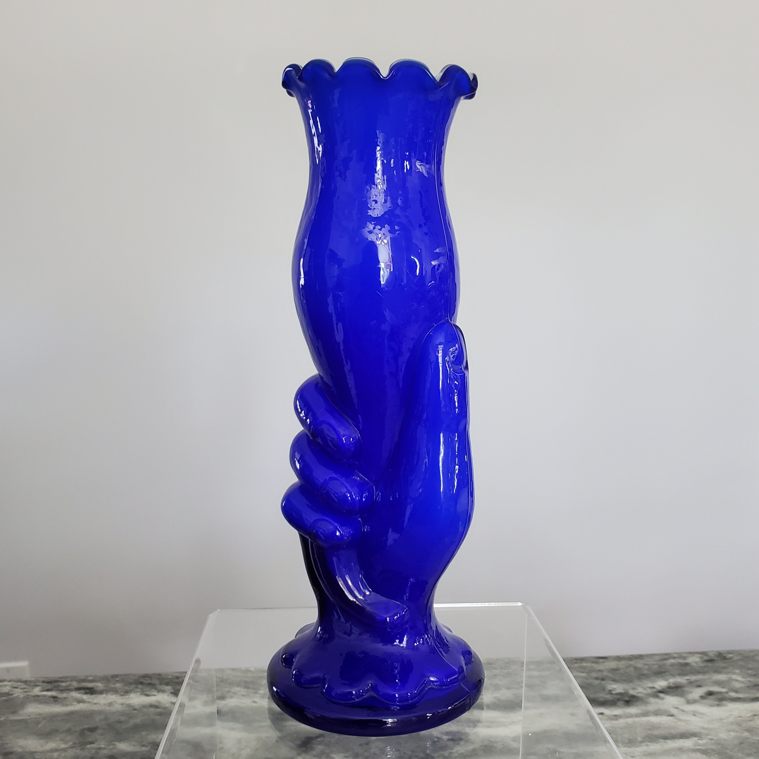 Cobalt Glass Vases