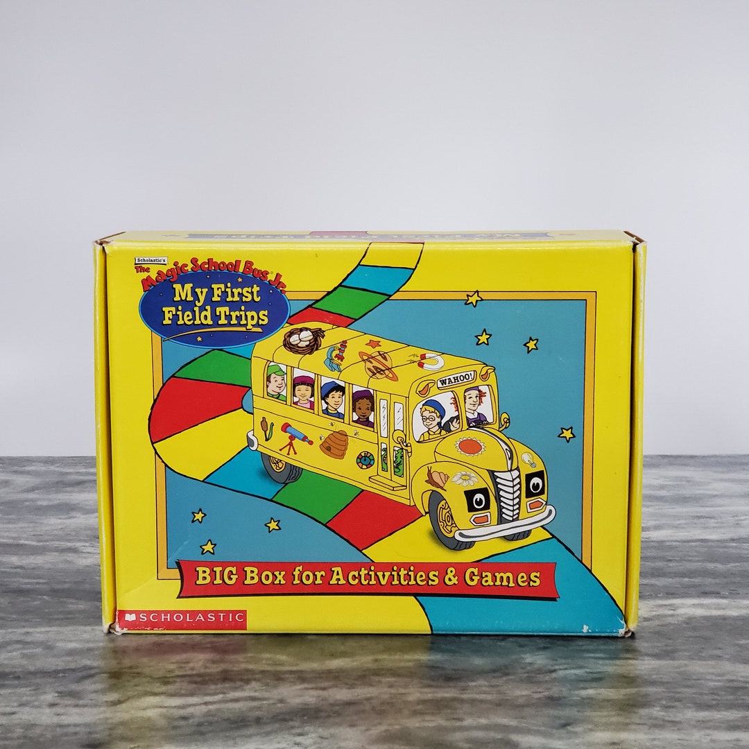 Scholastic 1998 the Magic School Bus Jr My First Field Trip -ephemera ...