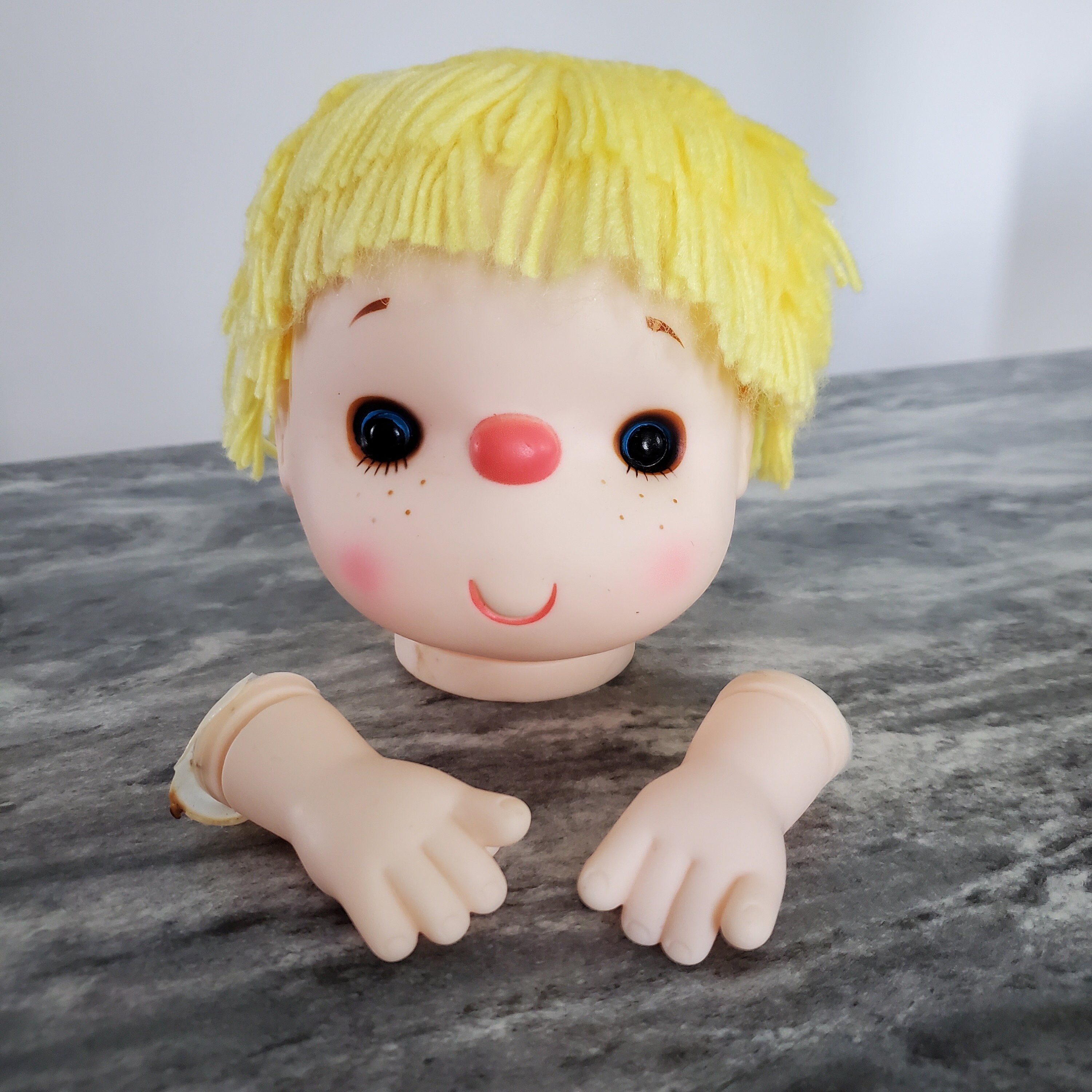 Craft Doll Heads With Hair
