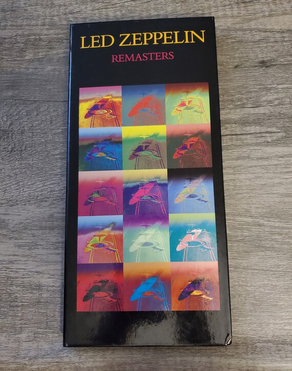 Led Zeppelin Remasters CD 3 Disc Box Set 1992 Atlantic | Etsy