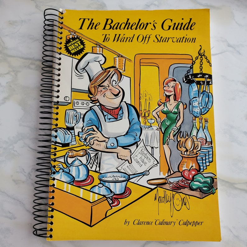 The Bachelor's Guide to Ward off Starvation Clarence - Etsy