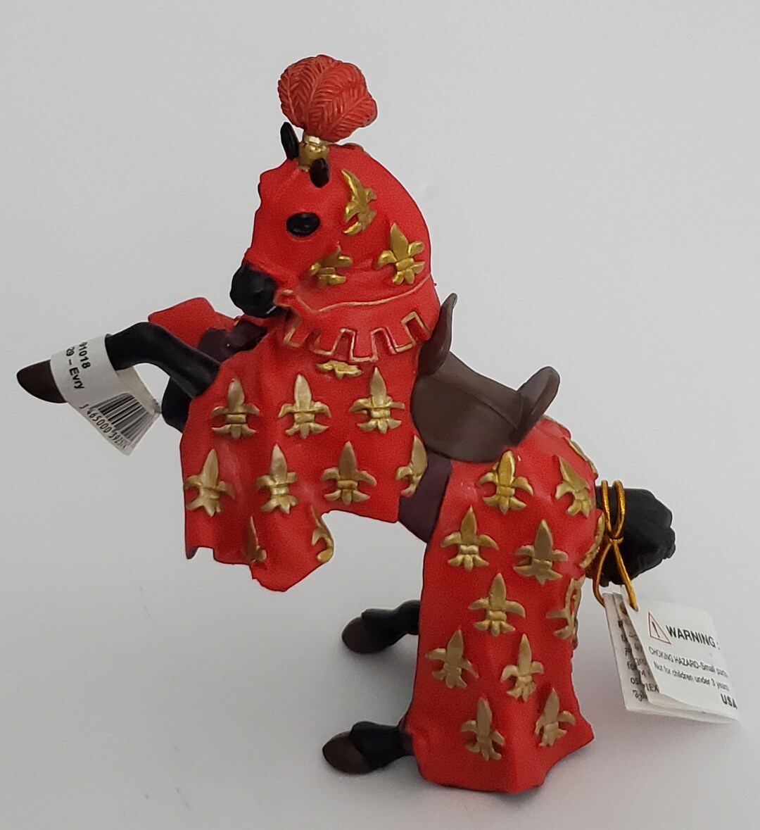 Papo 2005 Prince Philip Horse Red Papo 39257 Medieval Knight Horse ...