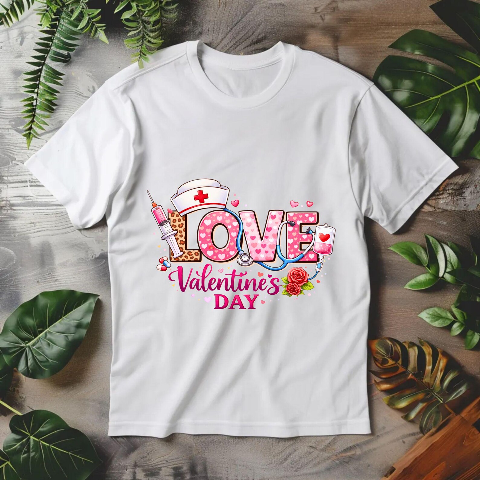 Love Valentine’s Day PNG | Nurse & Medical Theme | Healthcare Valentine ...