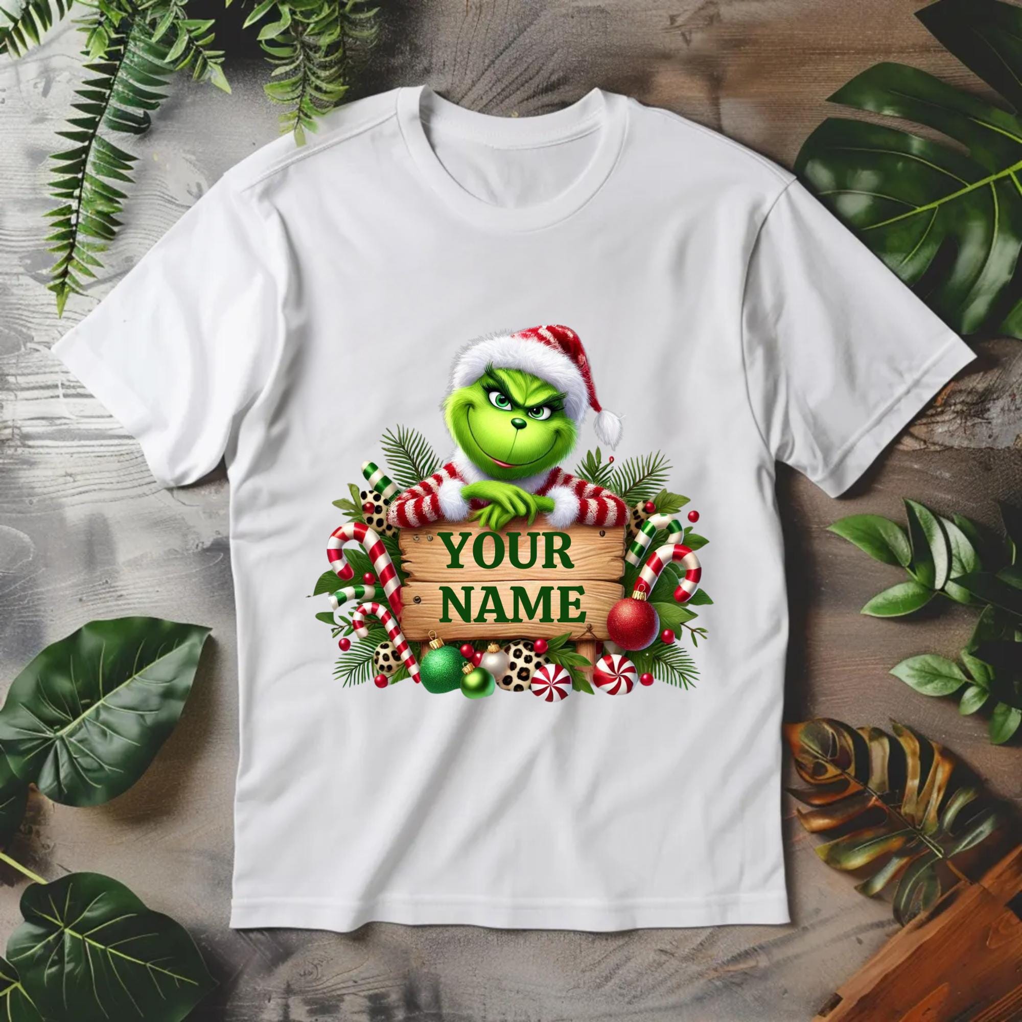Your Name Grinch PNG, Festive Image, Xmas Grinch Designs, Holiday PNG ...