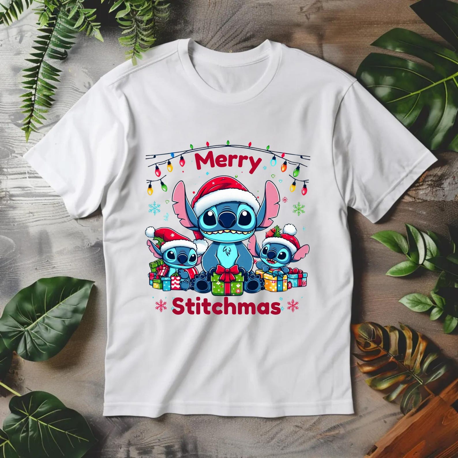 Cute Merry Stitchmas Christmas Clipart | Stitch Christmas High ...