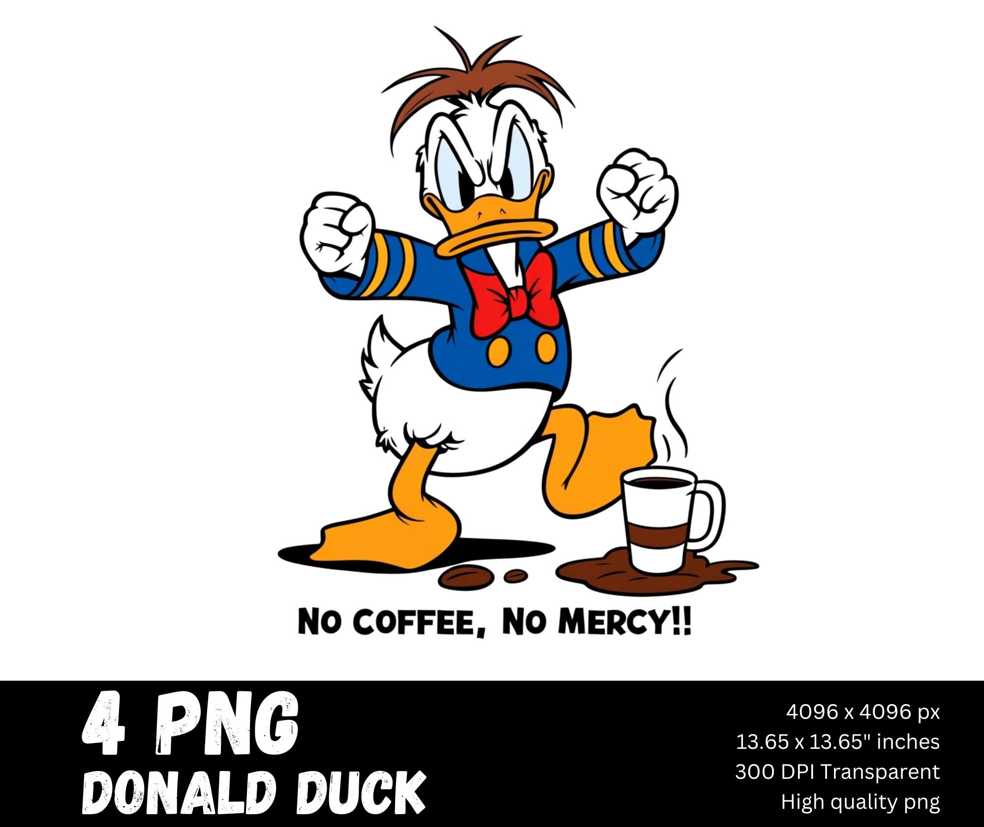Grumpy Duck PNG Bundle | Digital Download | 4 High-quality Duck Designs ...