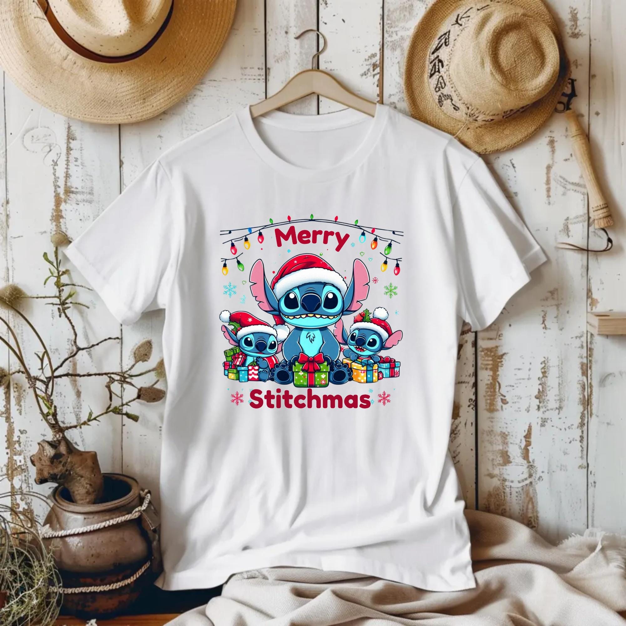 Cute Merry Stitchmas Christmas Clipart | Stitch Christmas High ...