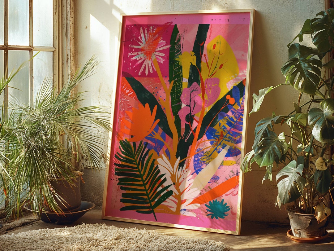 Large Modern Wall Art Print Sizes A3 to A1 Henri Matisse Abstract ...