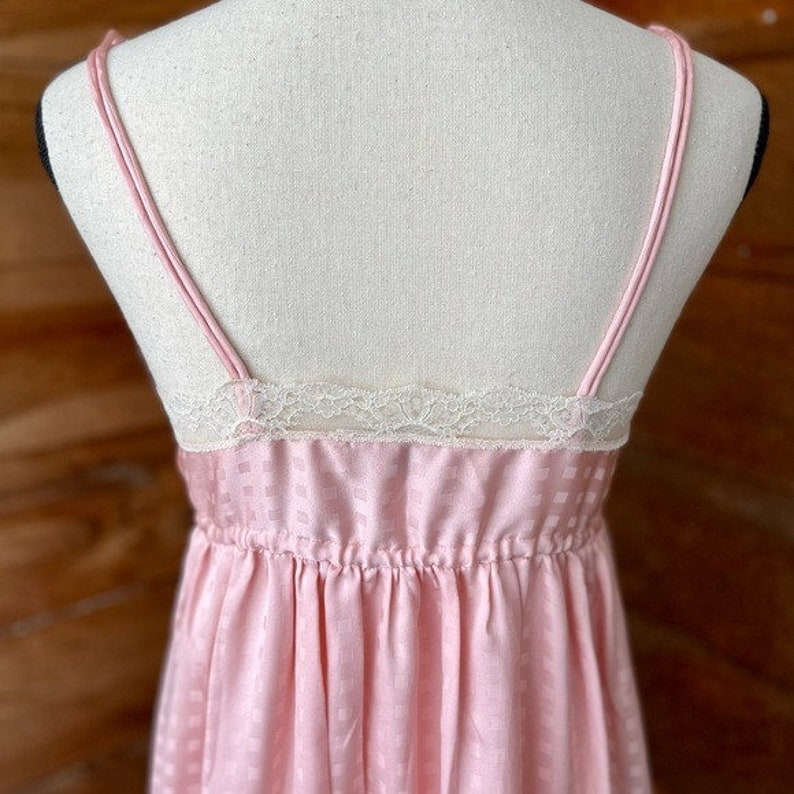 Vintage Eighties 80s Pale Pink Givenchy Negligee Night Gown Spaghetti ...