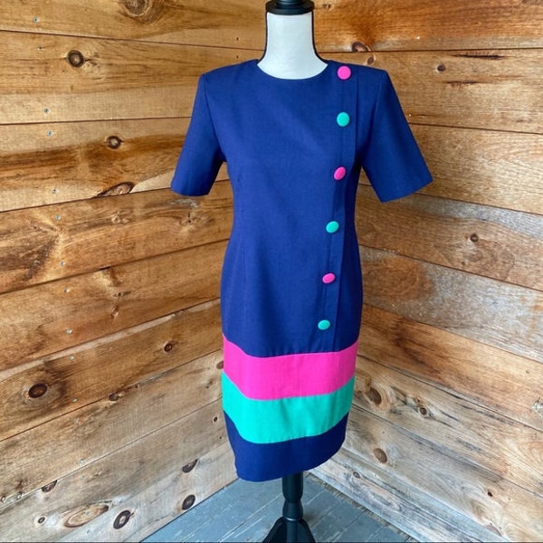 Shoulder Pad Dress - Etsy