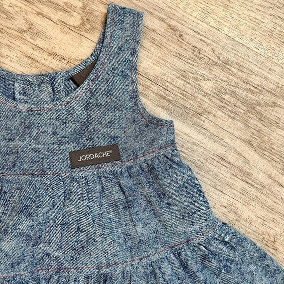 Vintage Baby Girl Nineties 90s Jordache Infant Tiered… - Gem
