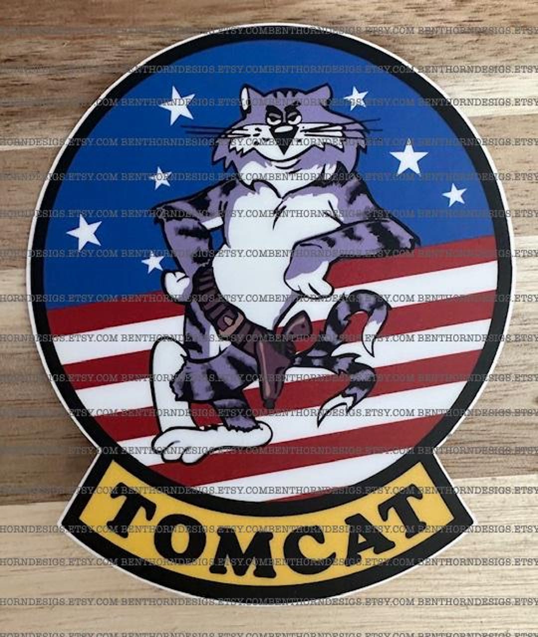 F-14 Tomcat Sticker Logo - Etsy