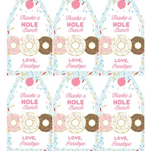 Colorful Sprinkle Donut Breakfast Party Instant Download Editable Decor ...