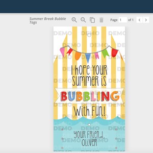 INSTANT DOWNLOAD and EDITABLE Summer Break / End of School Year ...