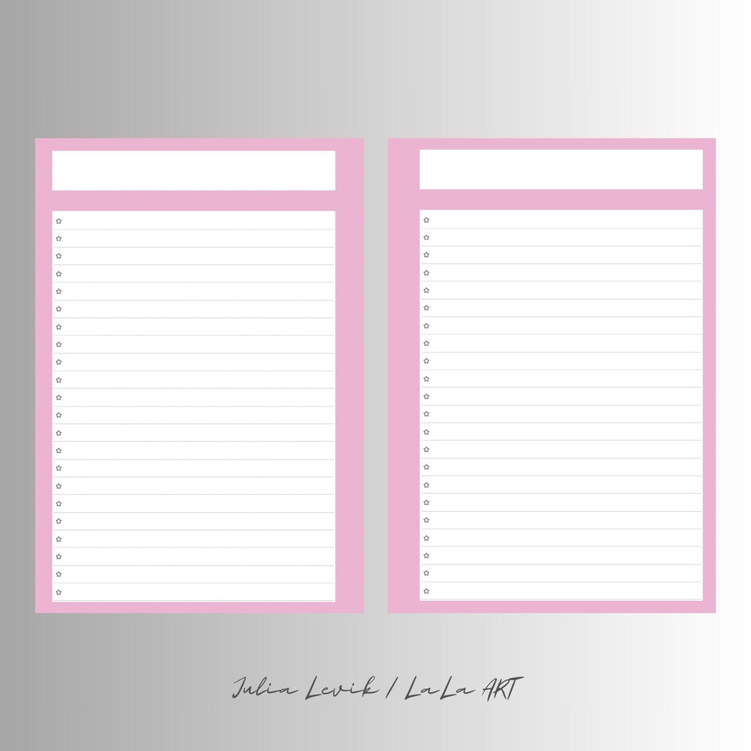 Pink to Do List, Pdf Download Planner,planner Days, Home Print, Planner ...