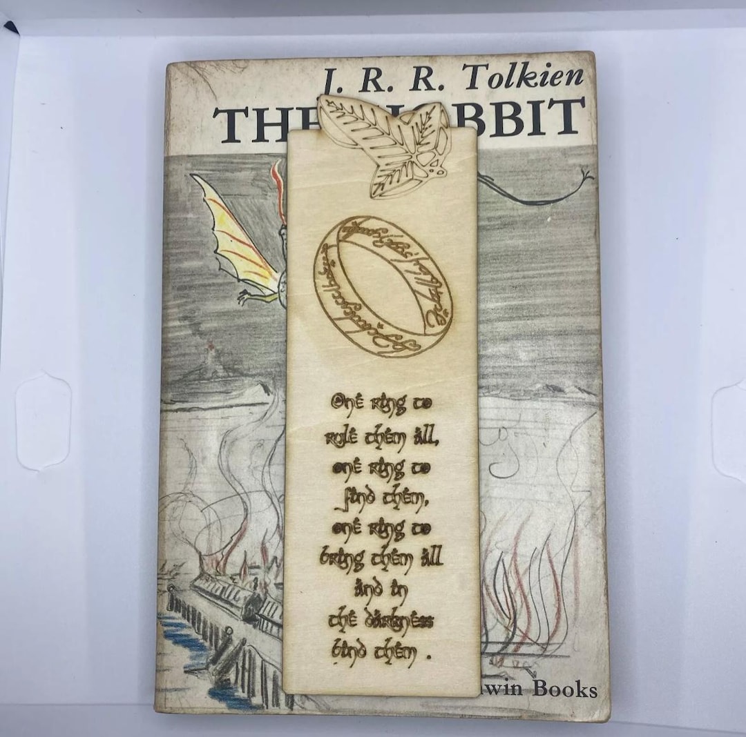 The Hobbit Bookmark - Etsy