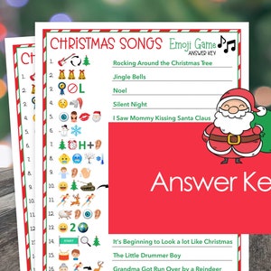 Christmas Songs Emoji Game - Christmas Music Game - Christmas Song Game ...