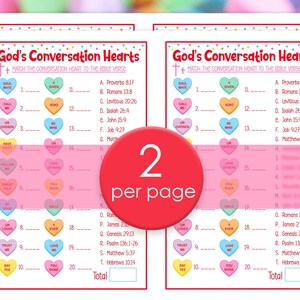 Bible Candy Match Game - Bible Verse Game - Sunday School Game ...