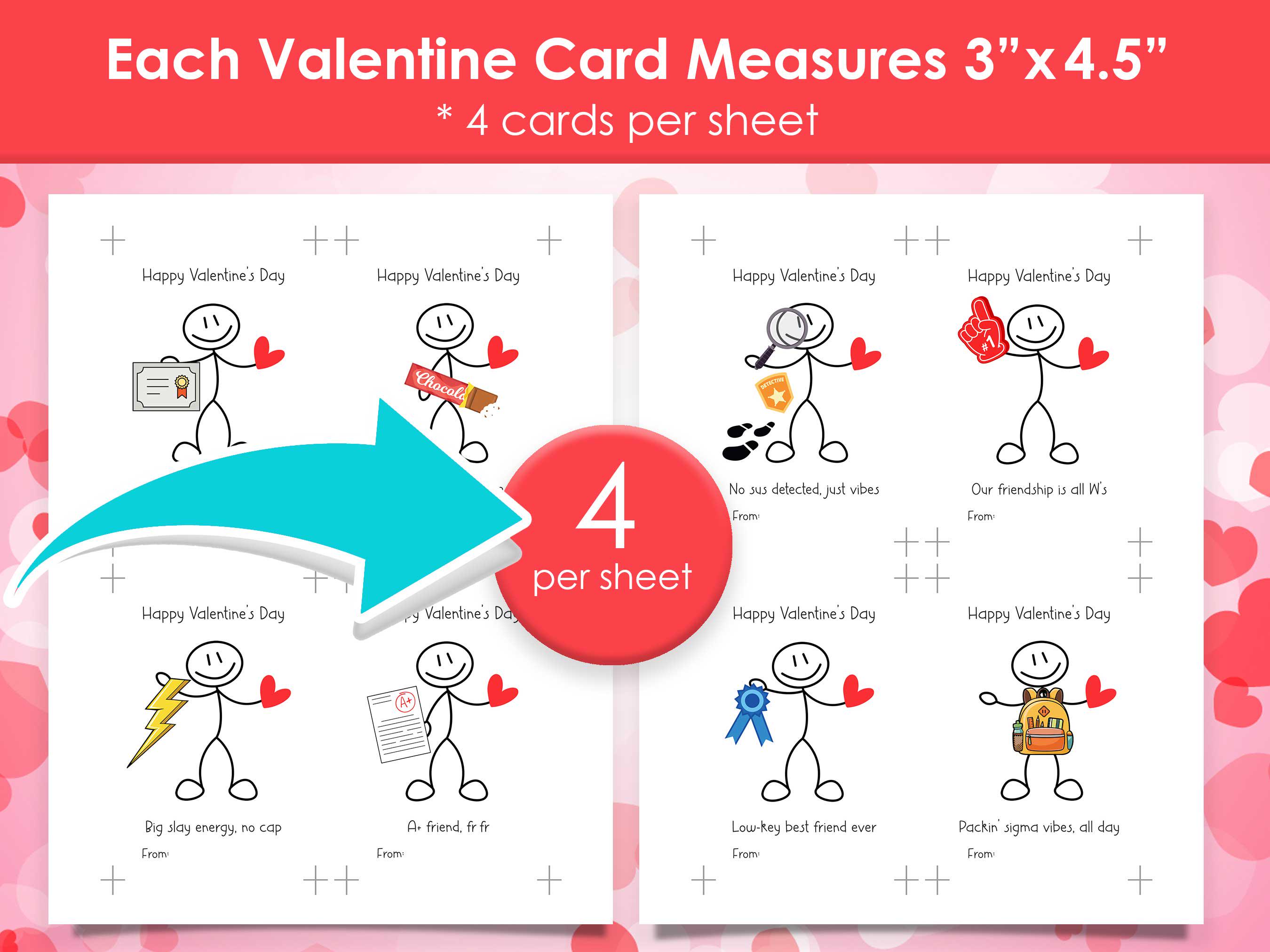 Kids Valentine Cards - Tween Valentine Cards - Cool Valentine Cards ...