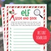 Christmas Game Printable - Elf Christmas Game - Kids Christmas Game ...