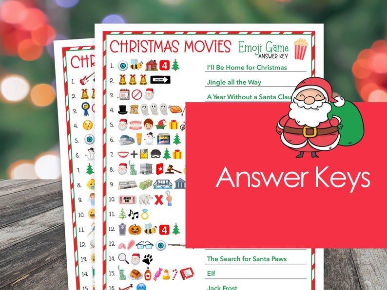 Christmas Emoji Game - Christmas Song Emoji Game - Christmas Movie Game ...