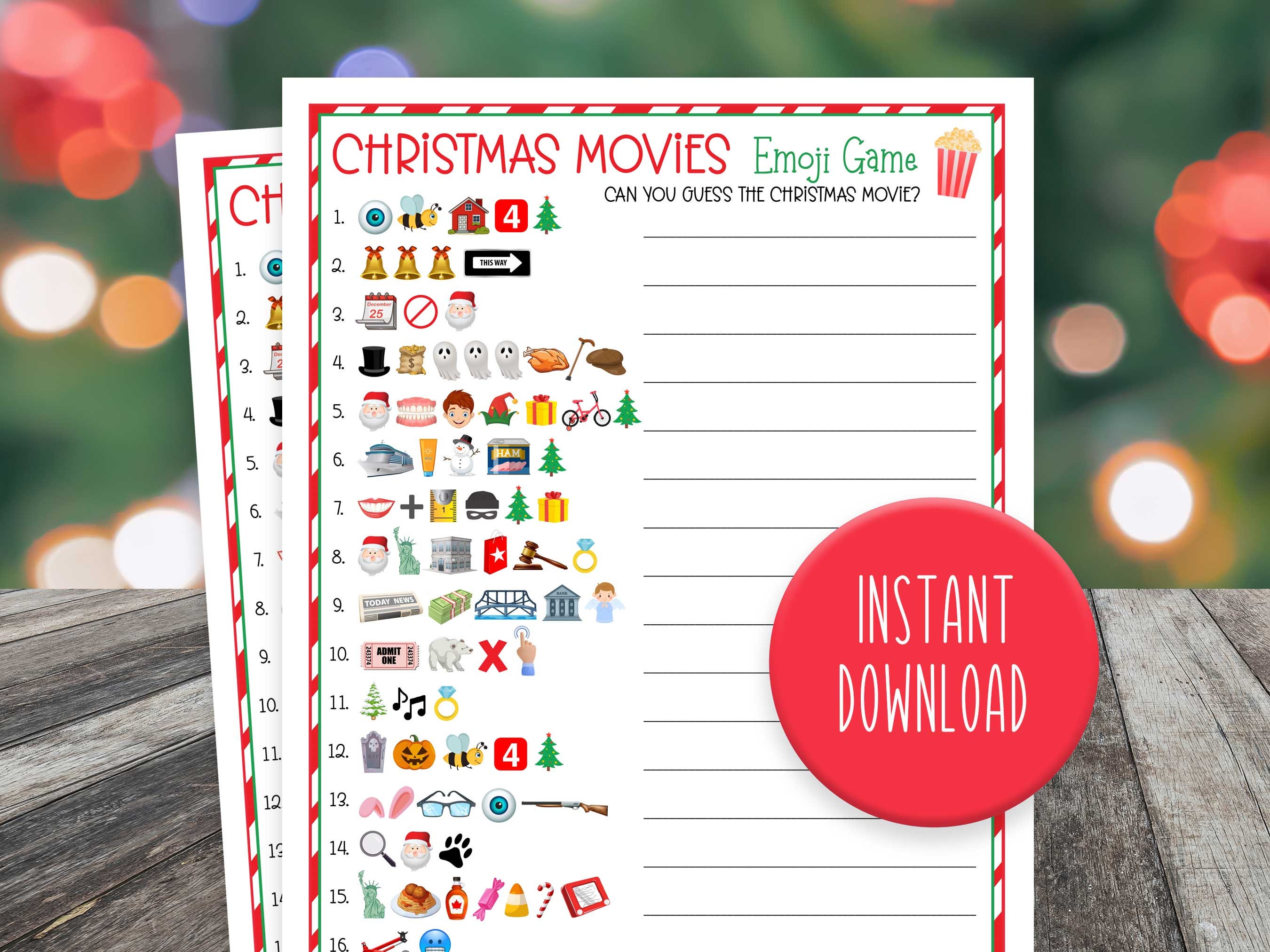 Christmas Emoji Game - Christmas Song Emoji Game - Christmas Movie Game ...
