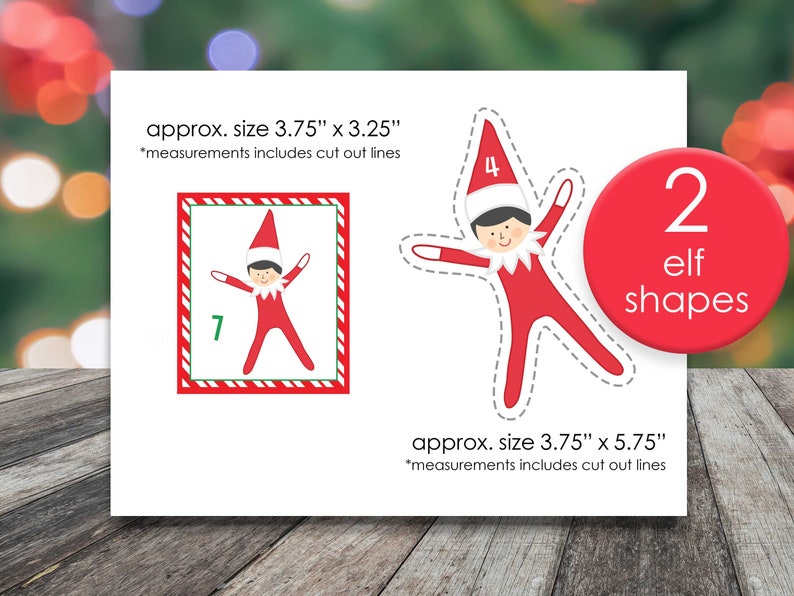 Christmas Game Printable - Elf Christmas Game - Kids Christmas Game ...