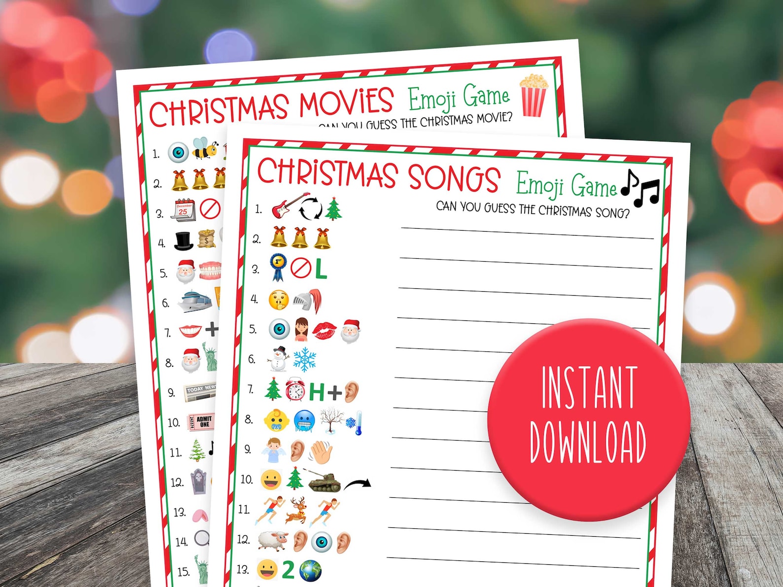 Christmas Emoji Game - Christmas Song Emoji Game - Christmas Movie Game ...