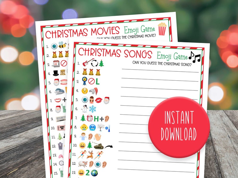 Christmas Emoji Game - Christmas Song Emoji Game - Christmas Movie Game ...
