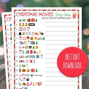 Christmas Movies Emoji Game - Christmas Emoji Game - Christmas Game ...