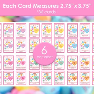 Conversation Hearts Valentine Cards - Bible Verse Valentine Cards ...