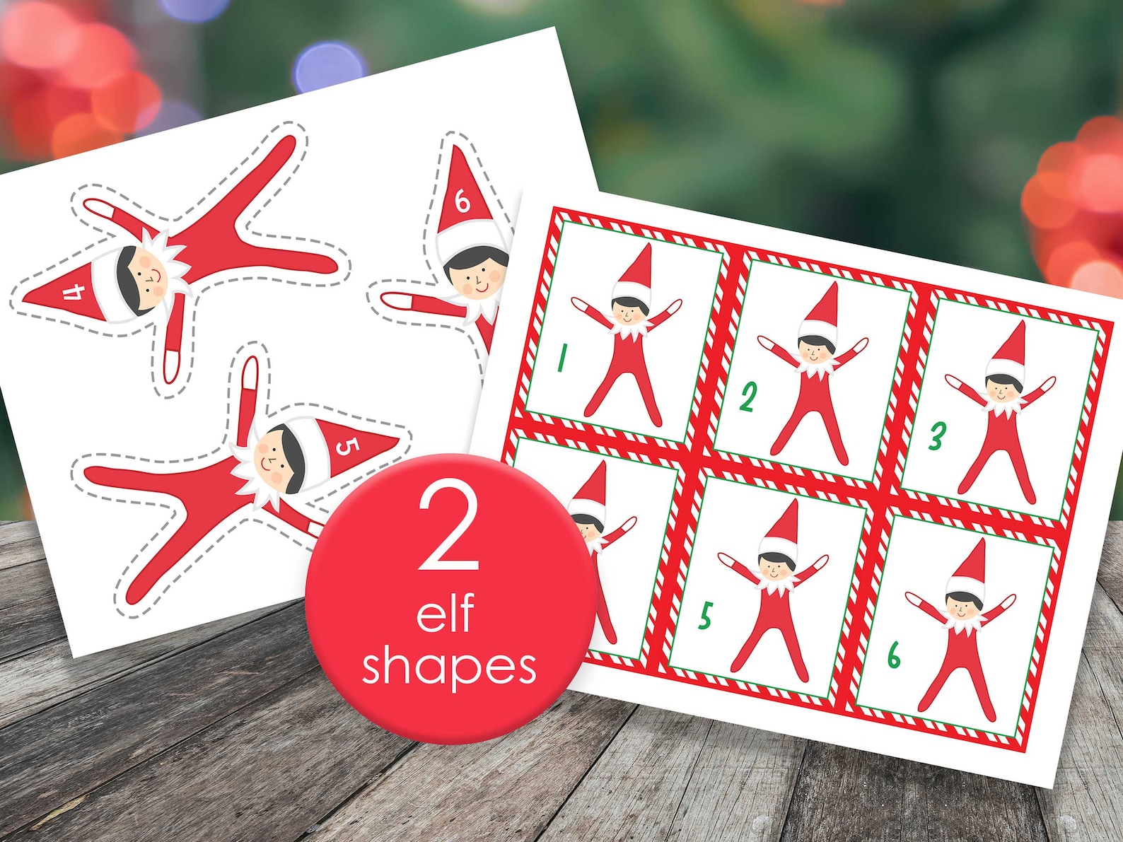 Christmas Game Printable - Elf Christmas Game - Kids Christmas Game ...